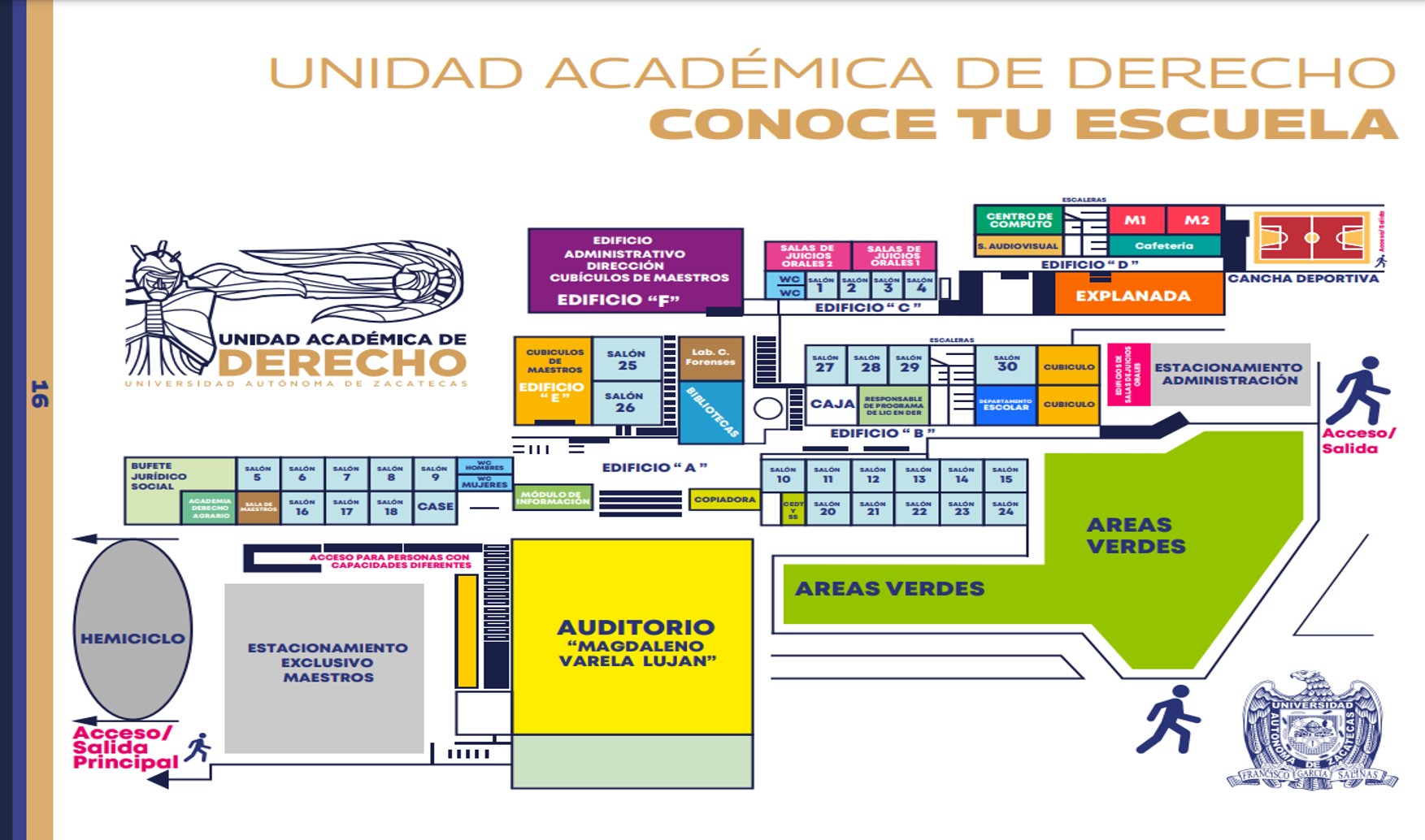 Mapa Del Campus De La Escuela Secundaria De Saratoga Historia De Los
